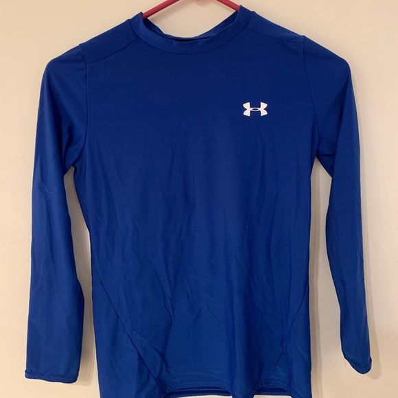 Under Armour | Shirts & Tops | Blue Under Armor Longsleeve Shirt | Poshmark